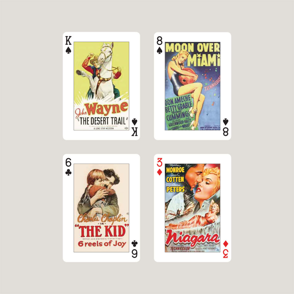Classic Movie Posters Playing Cards – Bird Playing Cards