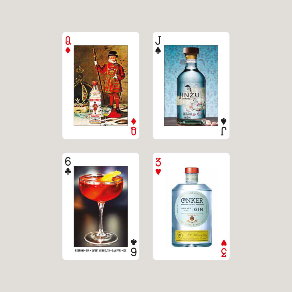 Gin Playing Cards - Bird Playing Cards
