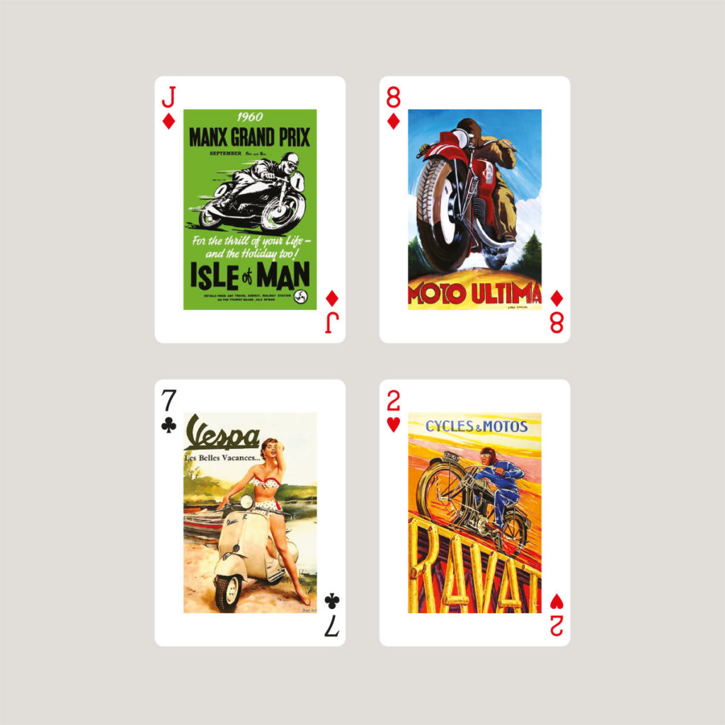 Motorbike Art Playing Cards – Bird Playing Cards