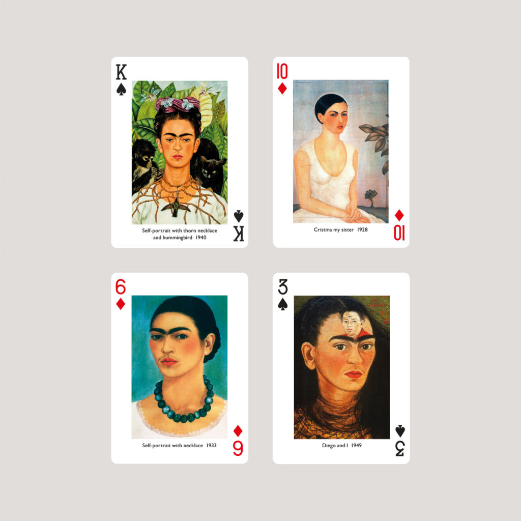 Kahlo Playing Cards - Bird Playing Cards