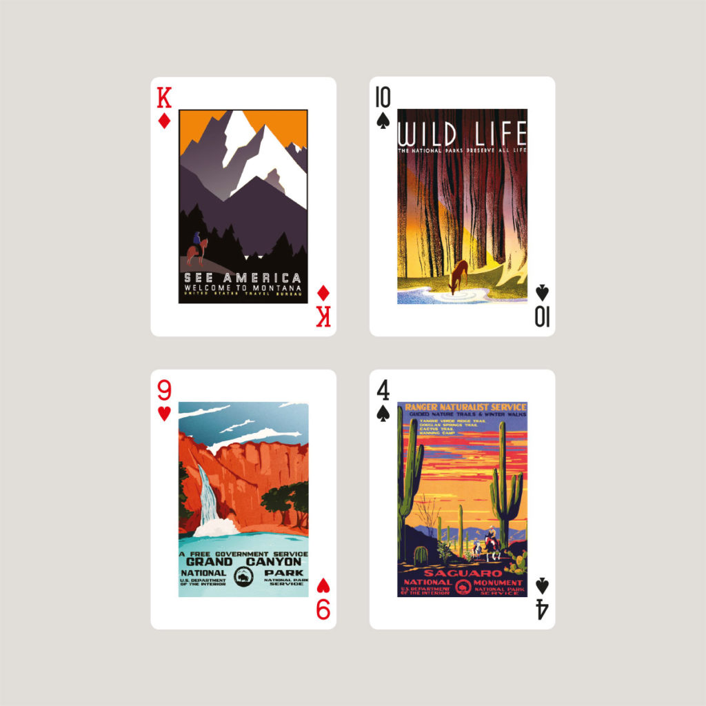 America's National Parks Playing Cards - Bird Playing Cards