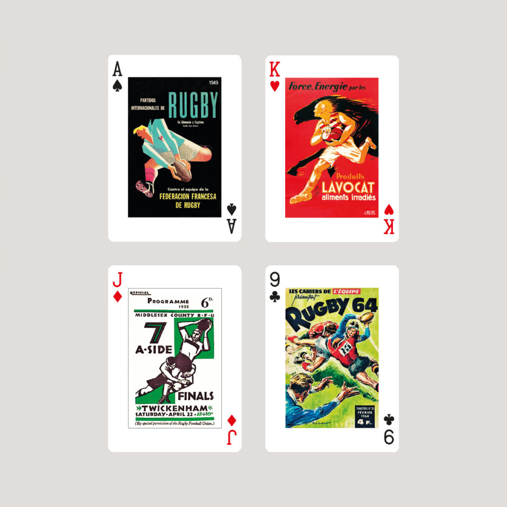 The Art of Rugby – Bird Playing Cards