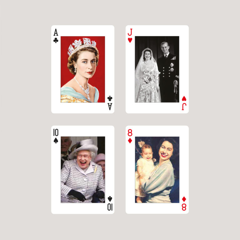 Queen Elizabeth II – Bird Playing Cards