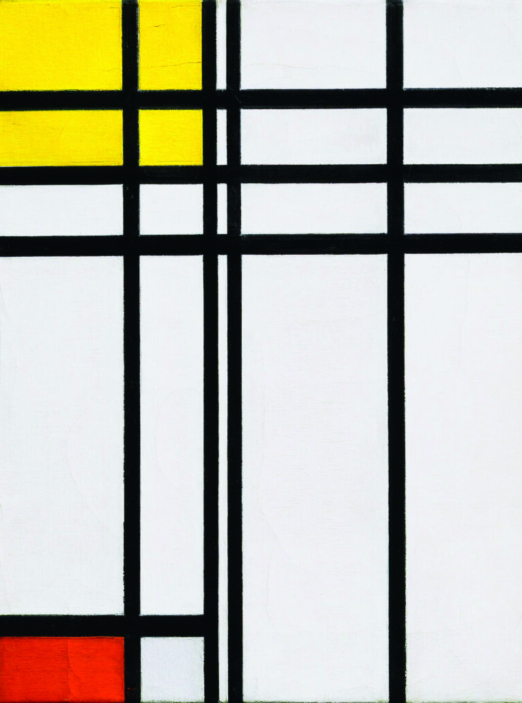 Mondrian - Bird Playing Cards